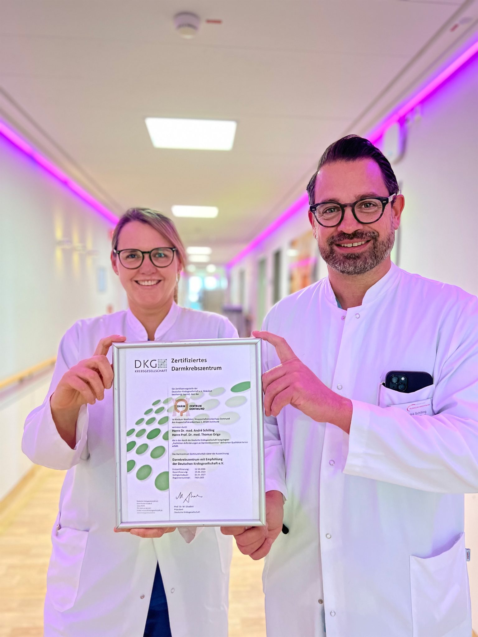 Erneute Zertifizierung des Darmkrebszentrums | MedEcon Ruhr